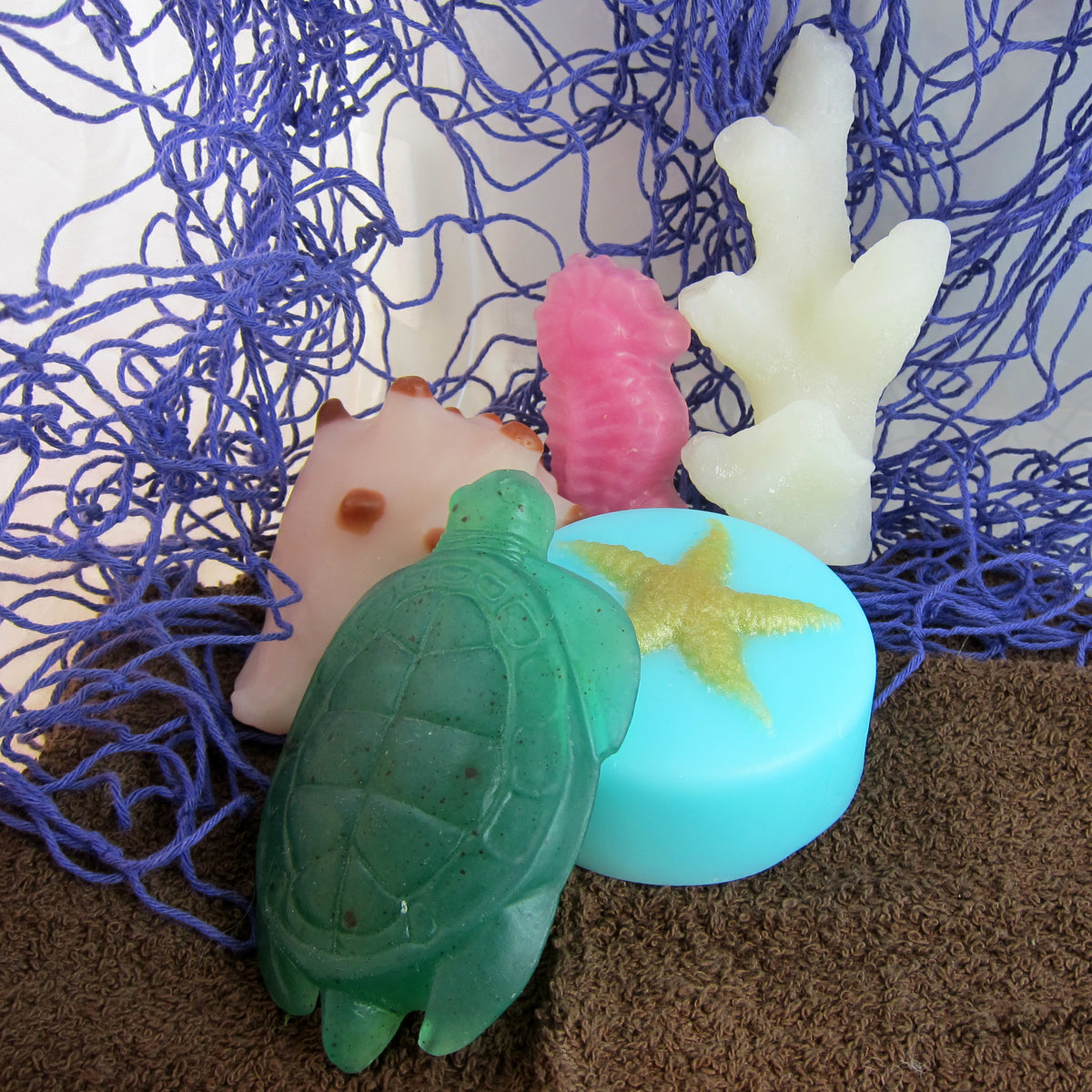 Life's a Beach Aquatic Soap Set – Bubblegenius
